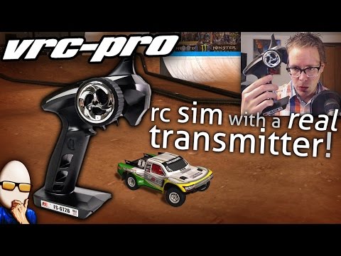 VRC Pro RC Sim with a Real Transmitter! / VRC-3NT USB adapter | Coin ...