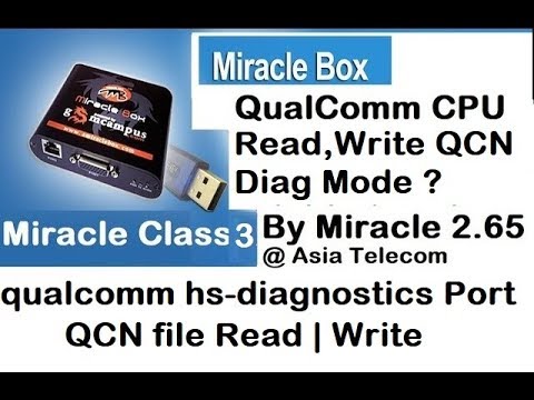 How To Read &Write QCN File by Miracle Box | Unknown Baseband Repair ...