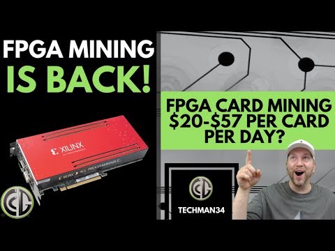 FPGA Mining Is Back! Crushes GPU Mining with $20-57 a Day per Card ...