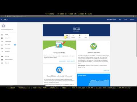 Tutorial Mining Bitcoin Guna Nicehash Daggerhashimoto Algorithm | Coin Crypto News