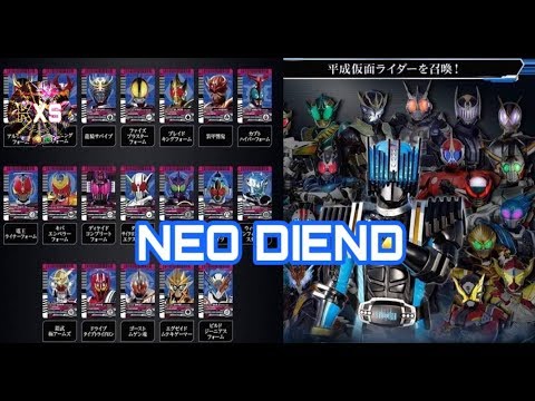 Card Neo Diend, Neo Decade|Phân tích SPOILER Kamen rider ZIO ...