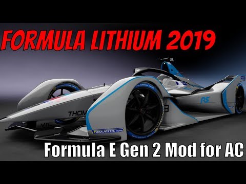 Formula Lithium 2019 (Formula E Gen 2 Mod) for Assetto Corsa – Review ...