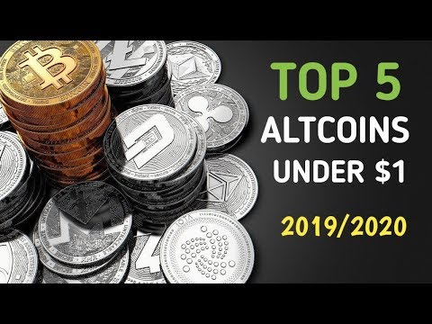 Top 5 Altcoins to buy under $1 | Cryptocurrency Investing Fundamentals ...