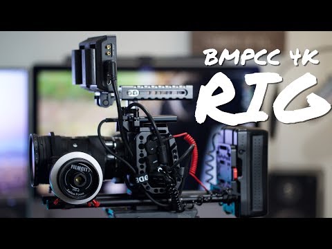 My BMPCC Rig Setup | Blackmagic Pocket Cinema Camera 4K Rig Tour | Coin ...