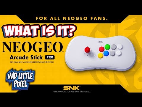 Neo Geo Arcade Stick Pro Officially Announced! New SNK Hardware, What ...