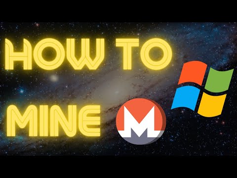 How to mine Monero (XMR) on Windows (Microsoft Windows 10) in 2023 ...