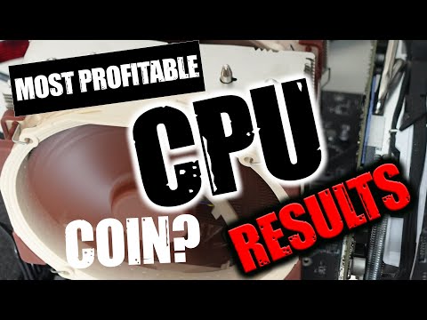 Most Profitable CPU MINING Coin? Here are the Results !!!! | Coin ...
