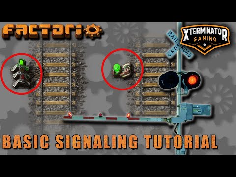 Basic Rail / Train Signaling – Factorio Tutorial & Guide : Rail vs Chain Signals & How To Use ...