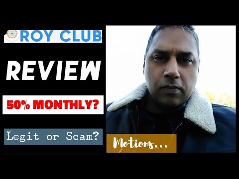 Roy Club Review English – Legit 50% Monthly UMI and Prizm Investing ROI ...