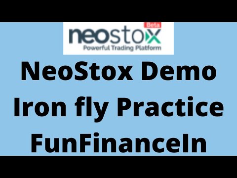 Neo Stox paper trading app | Iron Fly Practice | Iroy fly adjustment ...
