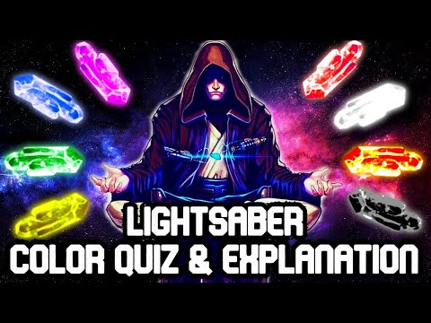 Official CANON Lightsaber Color MEANING and QUIZ! | Choose Your Kyber ...