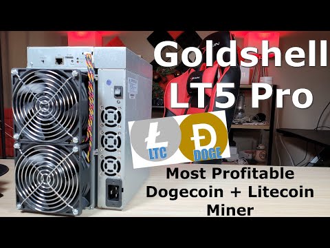 MOST Profitable Dogecoin + Litecoin Miner | Goldshell LT5 Pro – First ...